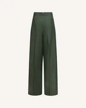 SA SU PHI Bogart Silk Twill Trousers