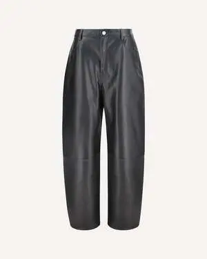 ARMA Ece Barrel Leather Pants