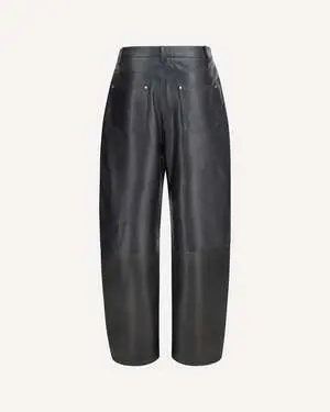 ARMA Ece Barrel Leather Pants