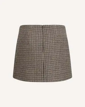 P.a.r.o.s.h P. A.r. O.s. H. Houndstooth Ini Skirt Feale