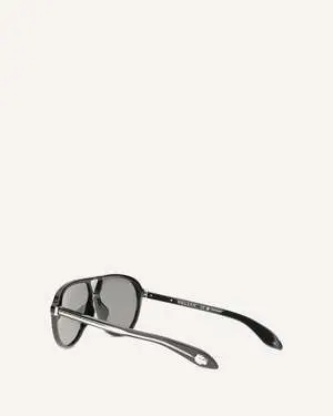 Alexander McQueen Navigator Sunglasses - Black