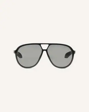 Alexander McQueen Navigator Sunglasses - Black