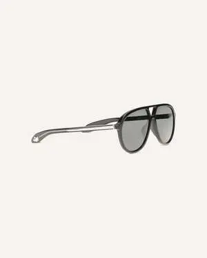 Alexander McQueen Navigator Sunglasses - Black