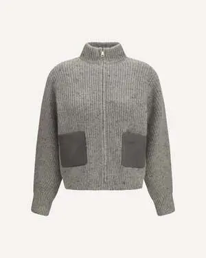 Fabiana Filippi Lurex Bouclé Yarn Sweater