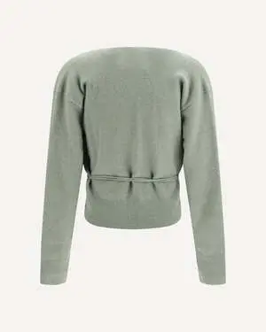 Extreme Cashmere N°516 Ella Cardigan - Green