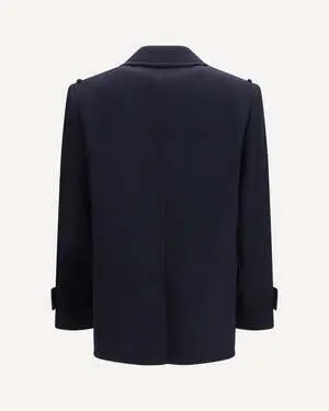 Burberry Wool Cashmere Pea Coat