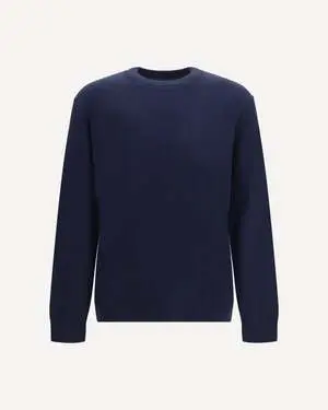 Zegna Cashmere Crewneck Sweater - Blue