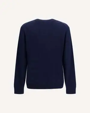 Zegna Cashmere Crewneck Sweater - Blue