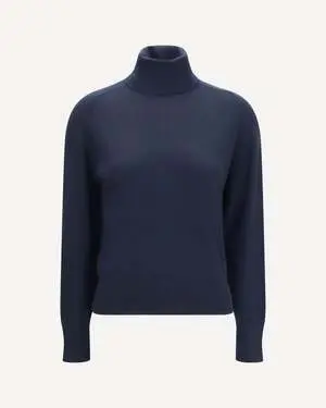 Loro Piana Piuma Cashmere Turtleneck Sweater