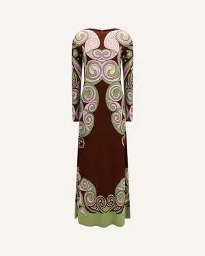 DOUBLE J Fitted A Line Dress Feale