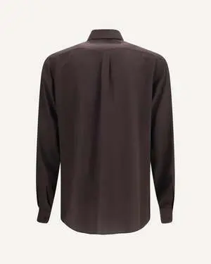 Dolce & Gabbana Martini Crêpe De Chine Shirt
