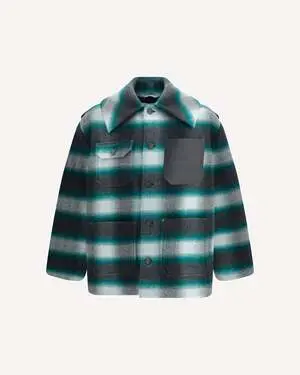 Balenciaga Workwear Cocoon Jacket - Green