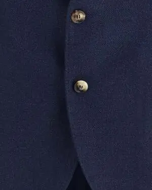 Brunello Cucinelli Single Breasted Wool Blazer