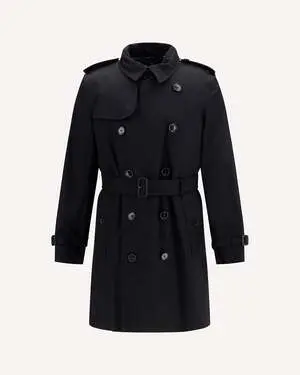 Burberry Trench Coat With Removable Padding
