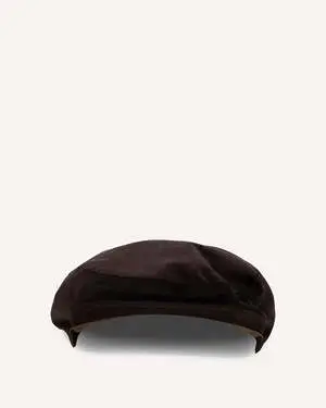 Dolce & Gabbana Velvet Flat Cap