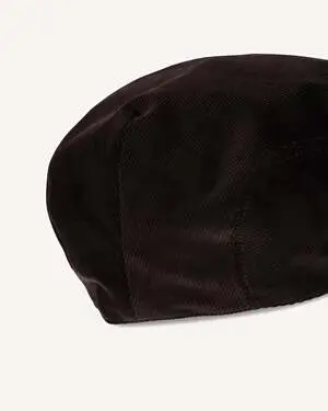 Dolce & Gabbana Velvet Flat Cap
