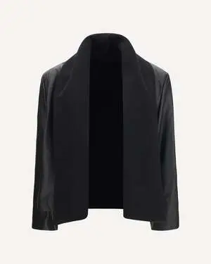 TOTEME Scarf Leather Jacket