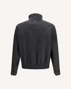 LARDINI Wool Bomber Jacket