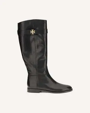 Tory Burch T Lock Riding Boots