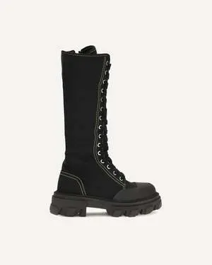 GANNI Trail Boots Tall