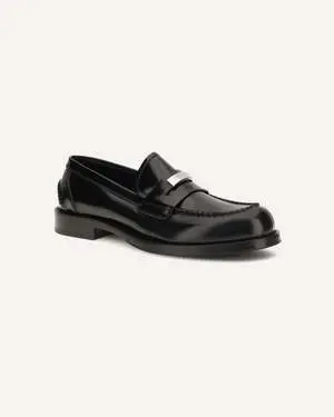 Dolce & Gabbana Calfskin Leather Loafers