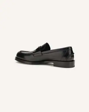 Dolce & Gabbana Calfskin Leather Loafers