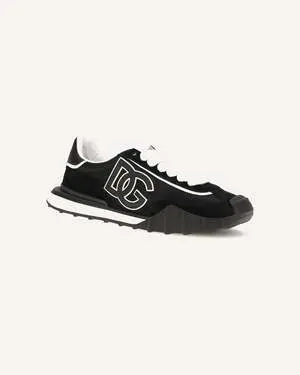 Dolce & Gabbana Dg Logo Leather Sneakers