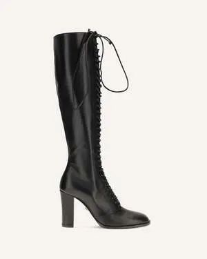 Dolce & Gabbana Lace-up Knee-high Boots