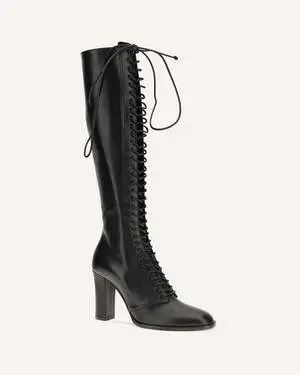 Dolce & Gabbana Lace-up Knee-high Boots