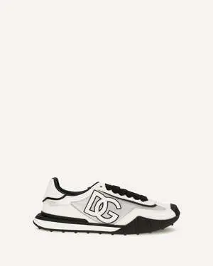 Dolce & Gabbana Dg Logo Leather Sneakers