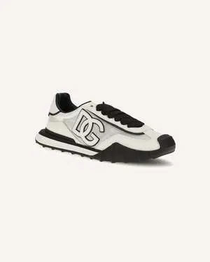 Dolce & Gabbana Dg Logo Leather Sneakers
