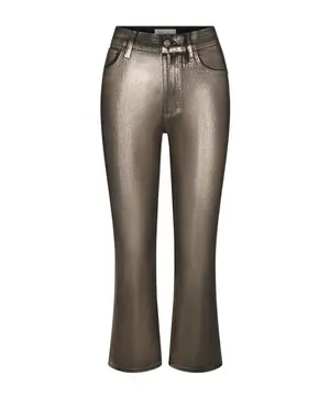 FRAME High-waist Straight-leg Jeans