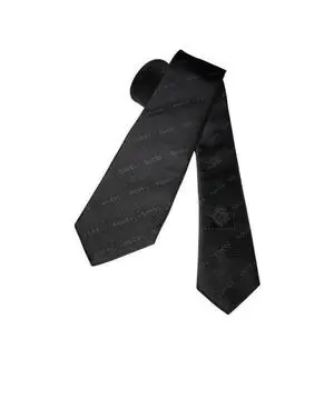 Gucci Gg Jacquard Tie - Black