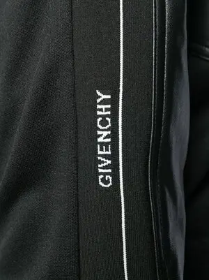 Givenchy Logo Tape Panelled Jacket