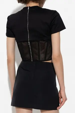 Dolce & Gabbana Logo-plaque Cropped Top