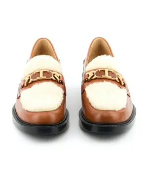 TOD'S Fur Loafers