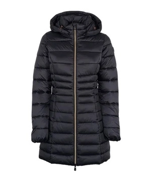 SAVE THE DUCK Hooded Zip-up Jacket - Black