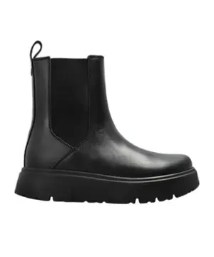 BIRKENSTOCK Papillio Leather Chelsea Boots - Black