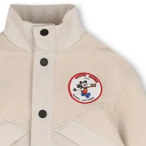 Marc Jacobs X Disney Logo-patch Panelled Cardigan