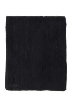 MC2 SAINT BARTH Lina Wool Scarf With Elegant Design - Black