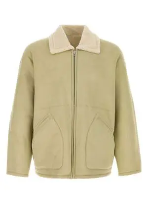 Auralee Mint Shearling Merino Jacket For - Green