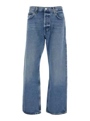 AGOLDE Relaxed-fit Five-pocket Denim Jeans - Blu