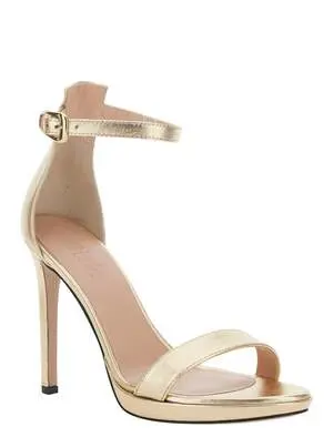 LEPLAIN Platform Heeled Sandals For - Metallic