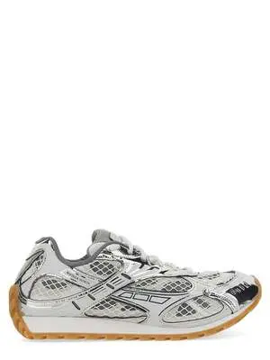 Bottega Veneta Orbit Leather Sneaker - Grey
