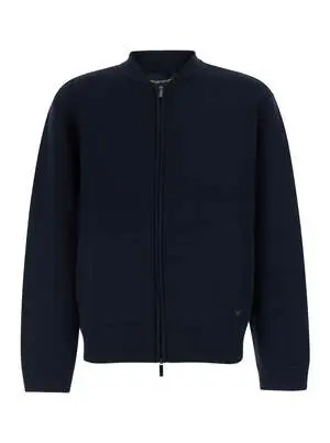 Emporio Armani Embroidered Cardigans For Men