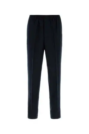 CELLAR DOOR Alfred Stretch Wool Pants - Blue