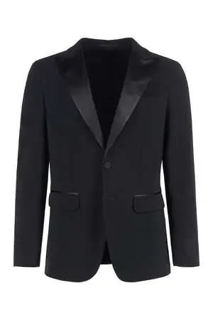 Dsquared2 Virgin Wool Two-piece Suit With Satin Lapels