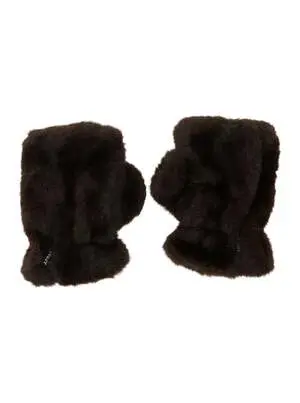 Apparis Ariel Tech Fabric Fingerless Gloves For - Brown