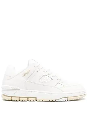 Axel Arigato Leather Panelled Sneakers With Perforated Toebox For