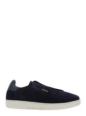 Axel Arigato Dice Laceless Leather Sneaker With Rubber Sole - Blu